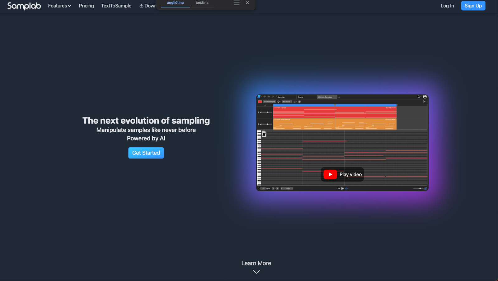 Samplab - AI tool review 2024, tutorial, free alternatives